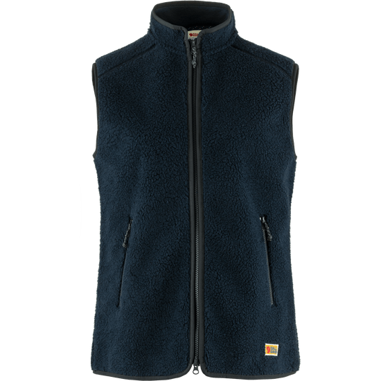 Fj√§llr√§ven Vardag Womens Pile Fleece Vest | Warm Robust Mid Layer ...